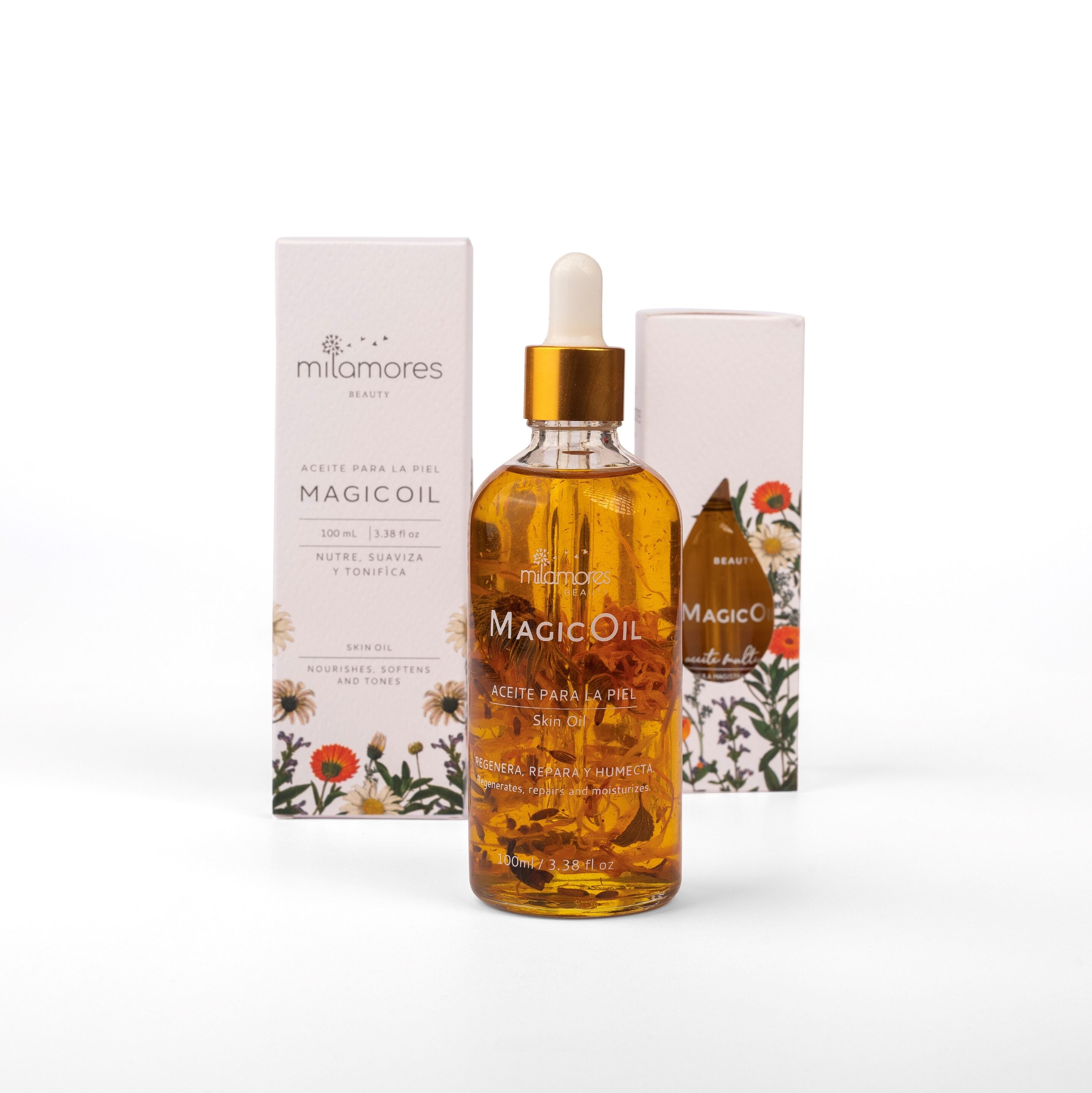 Milamores Aceite Infusionado Cicatrizar - Ayuda Hidratar - Reparar Piel ...