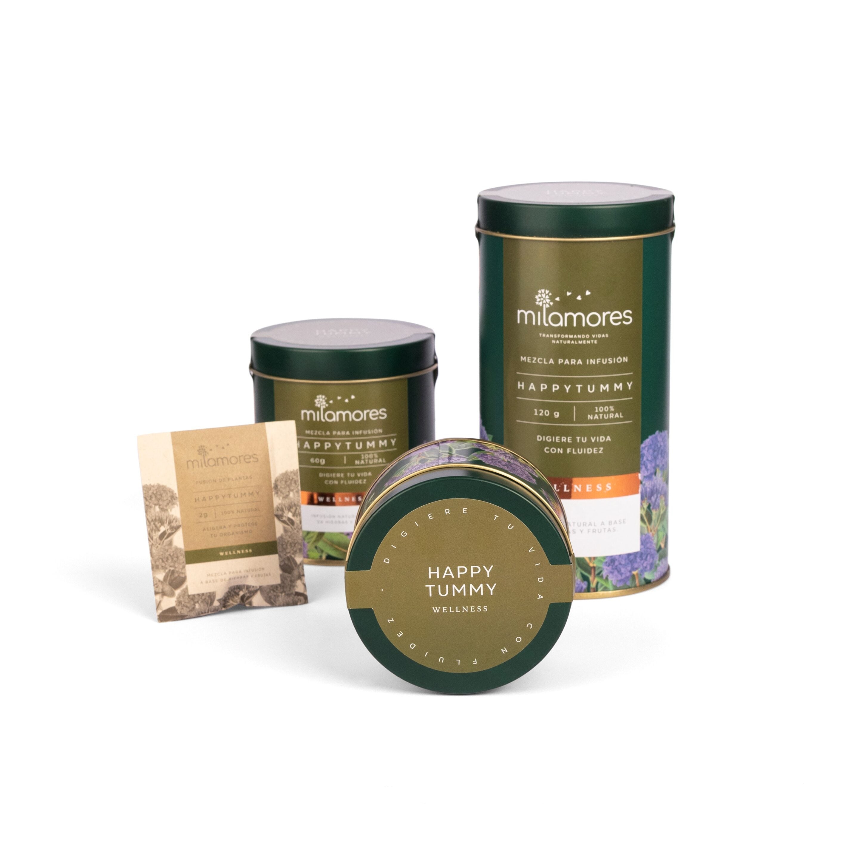 Milamores Happytummy - Infusión Natural Saludable ayuda a mejorar ...